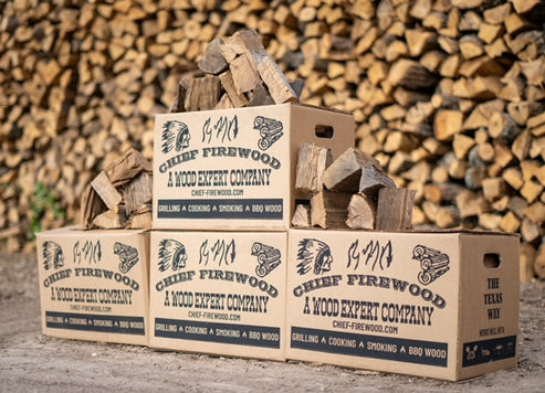 Texas Post Oak Smoking Chunks – Chief Firewood